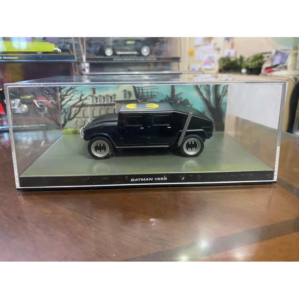 BATMAN Eaglemoss Model Hummer #555 Batmobile Model Car In Case 1/43 ...