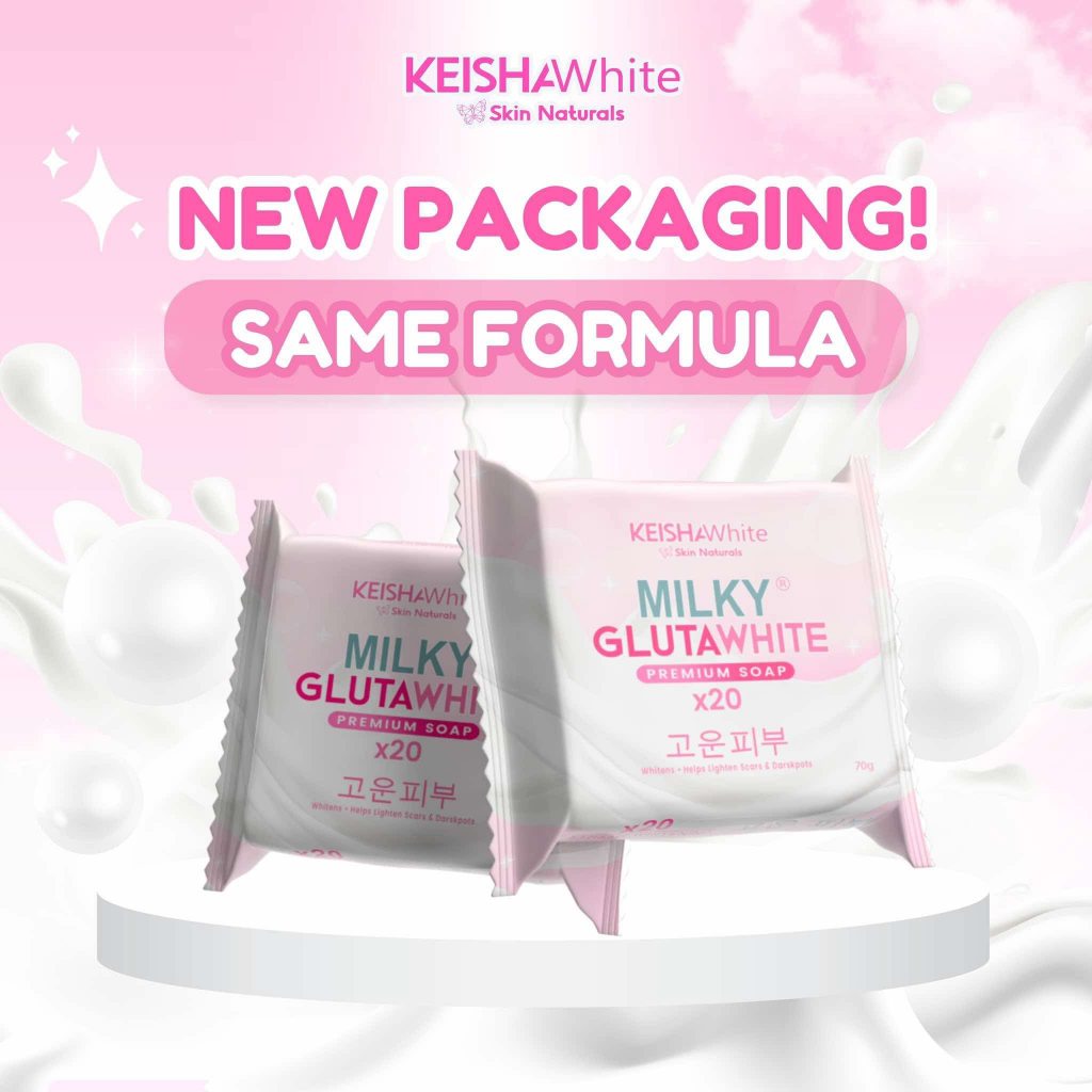 [1 PIECE] Keisha White Milky Gluta White Premium Soap x20 Extreme ...