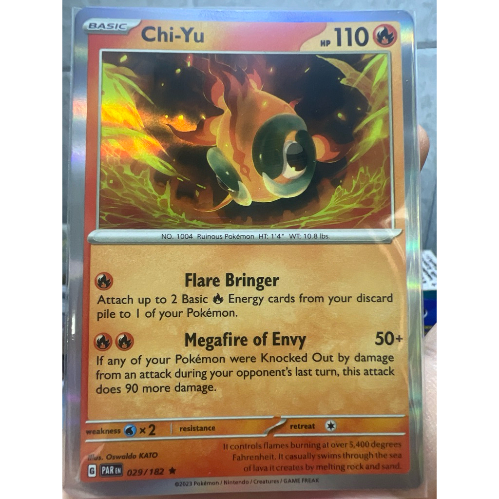 Chi-Yu - 029/182 - Paradox Rift - Pokemon TCG | Shopee Philippines