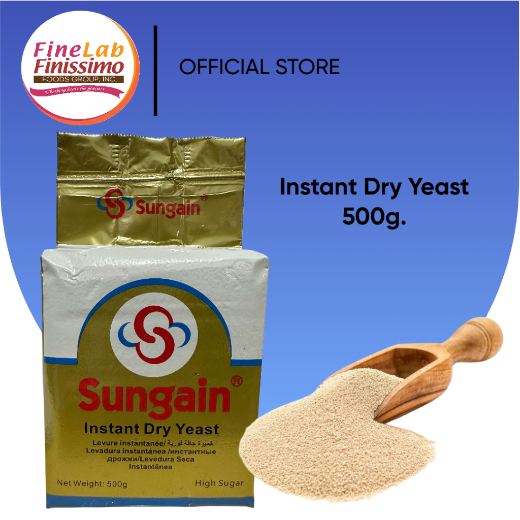 Sungain Instant Dry Yeast 500g | Shopee Philippines