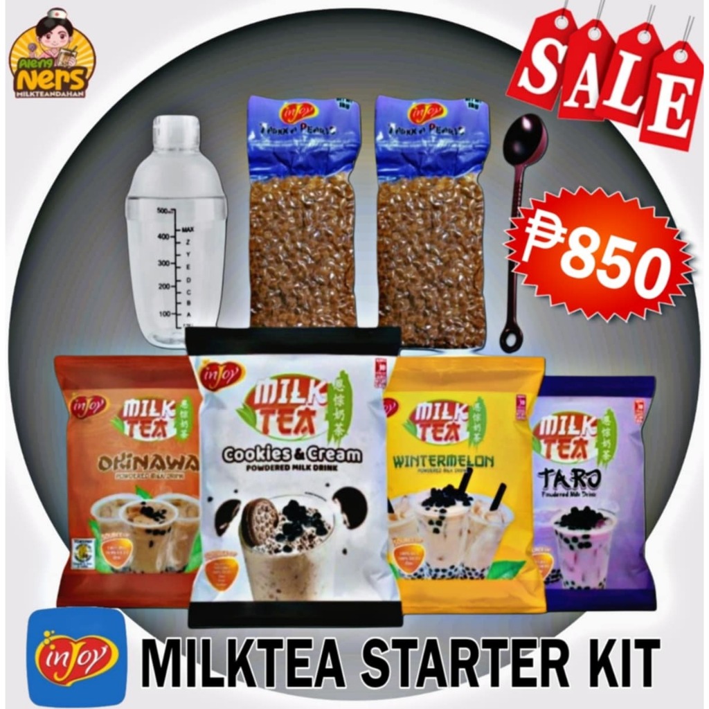Injoy Milktea Starter Package | Shopee Philippines