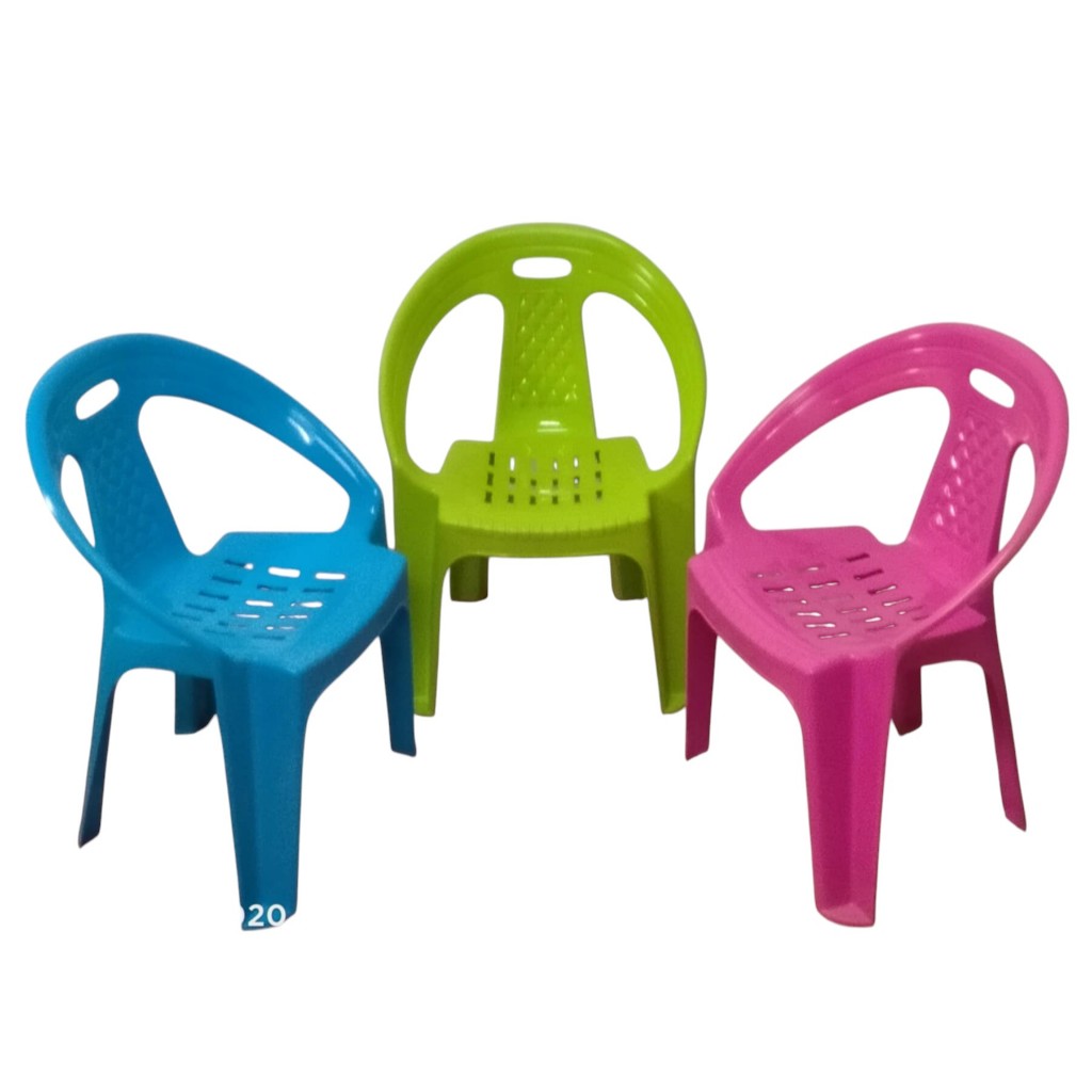 KIDDIE CHAIR/UPUAN MONOBLOC COLORFUL PLASTIC KIDDIE CHAIR (#8021 ...