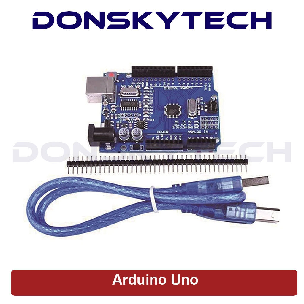 DonskyTech UNO R3 board compatible with Arduino Development ATmega328P ...