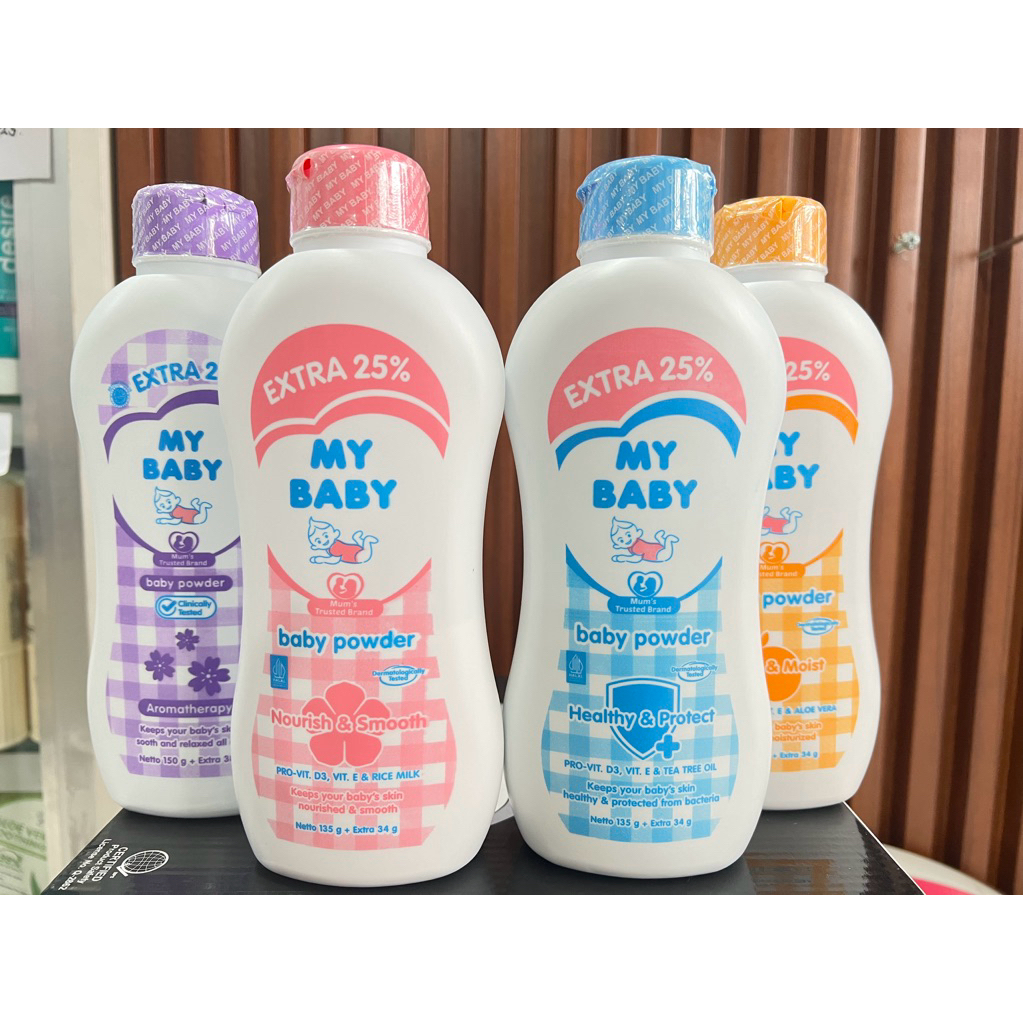 SALE! MY BABY POWDER 135G X 3PCS | Shopee Philippines