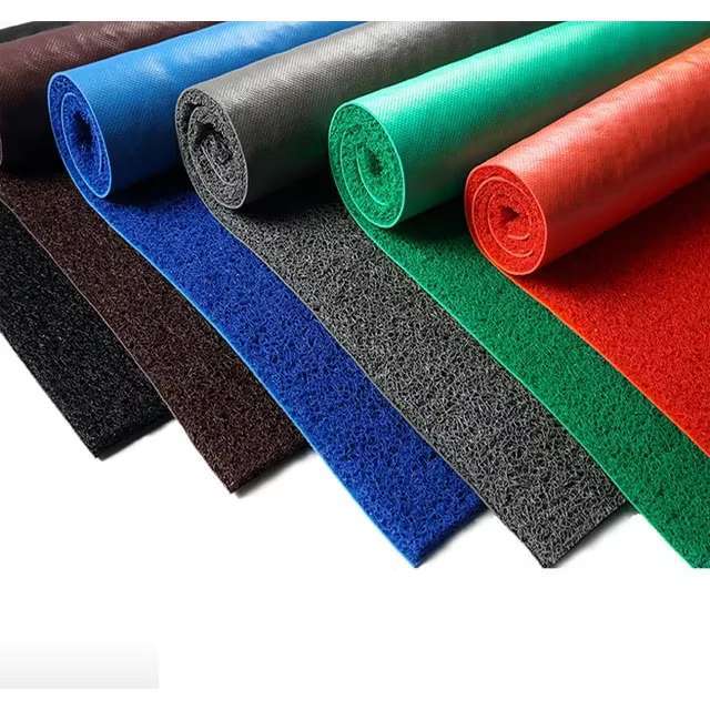 PVC Coil Mat Rubber Matting Floor Carpet Soft Rubber Spaghetti Matting ...