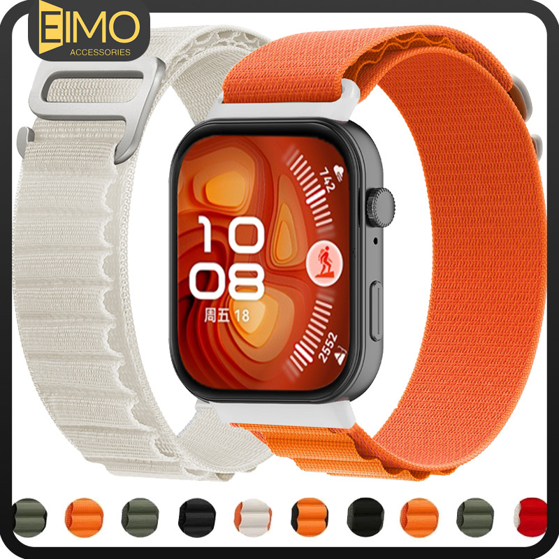 Nylon Strap for Huawei Watch Fit 4/4 Pro Alpine Loop Band for ...