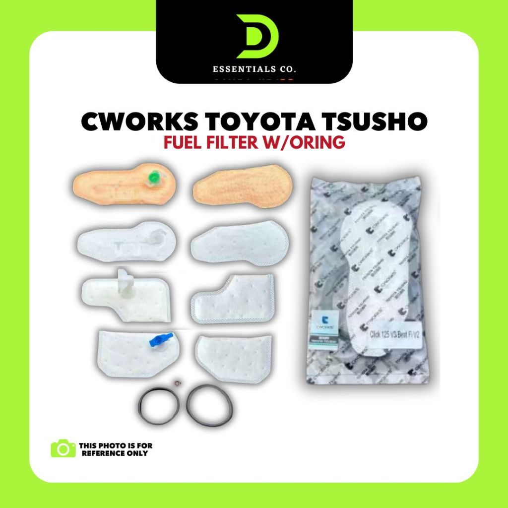 CWORKS Toyota Fuel Filter With O-ring for Click V1/V2/V3/Nmax/Aerox/M3 ...