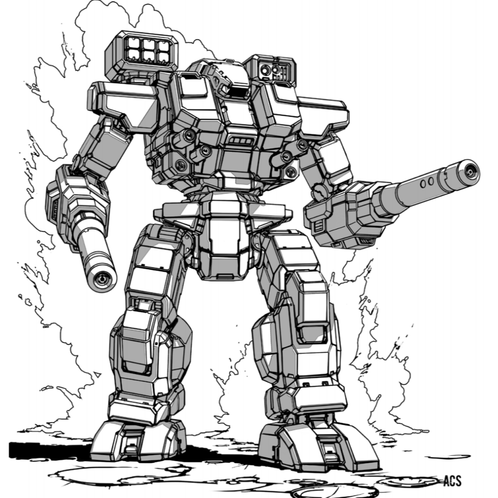 Warhammer Heavy Mech (Battletech proxy) | Shopee Philippines