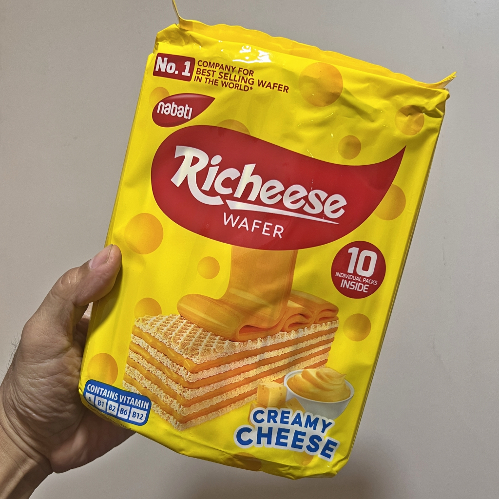 NABATI Richeese Wafer (24g x 10pcs) | Shopee Philippines