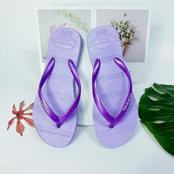 SUP-SLIPPER New solid color slippers soft waterproof rubber sole women ...