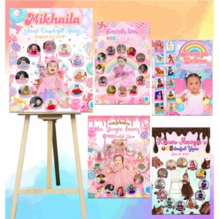 Milestone board | Layout Included | 3mm sintra 18x24 inches any theme ...