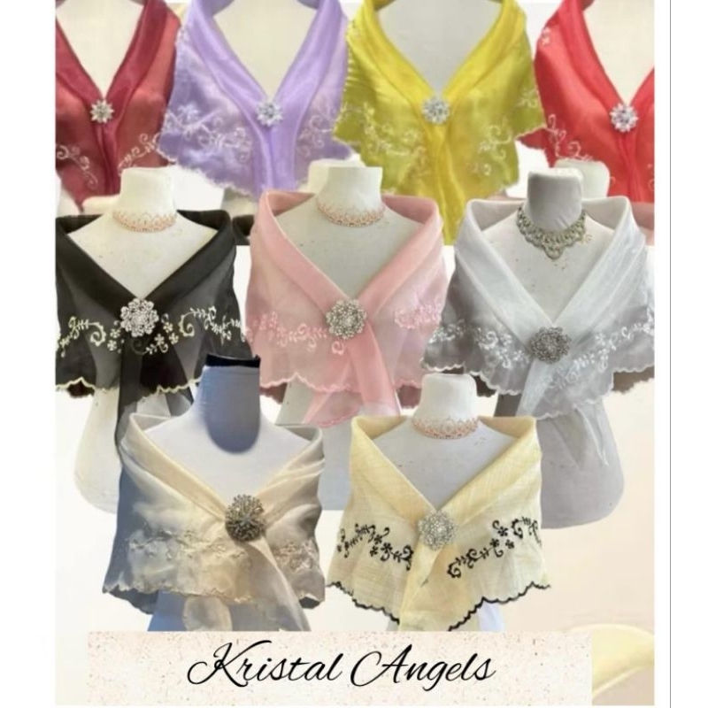 Classic Alampay with embroider NO BROOCH INCLUDED | Shopee Philippines