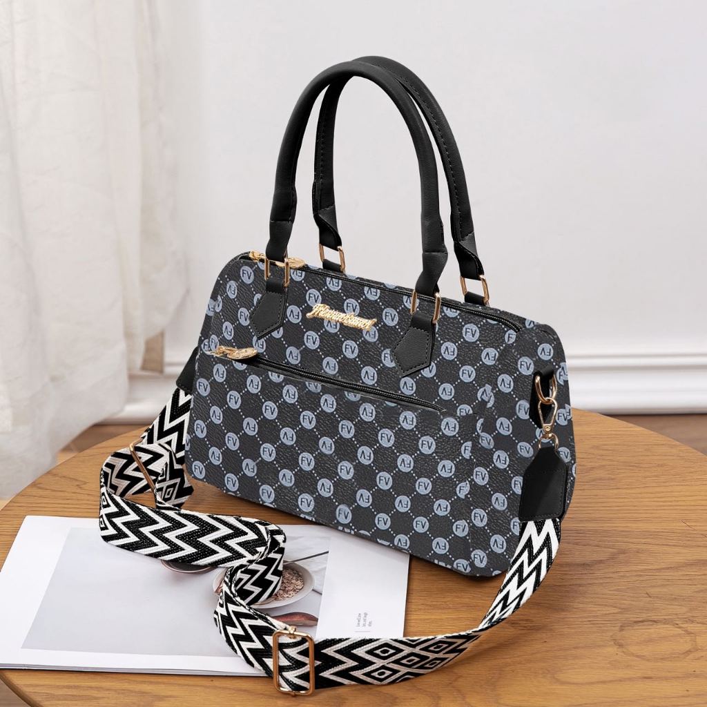 catherine bag#3207 korean fashion leather handbag and sling shoulder ...