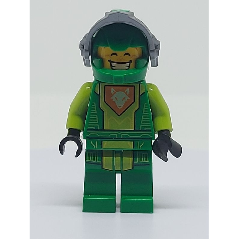LEGO Aaron Fox - Flat Silver Visor (Battle Suit Aaron) Minfigure nex078 ...