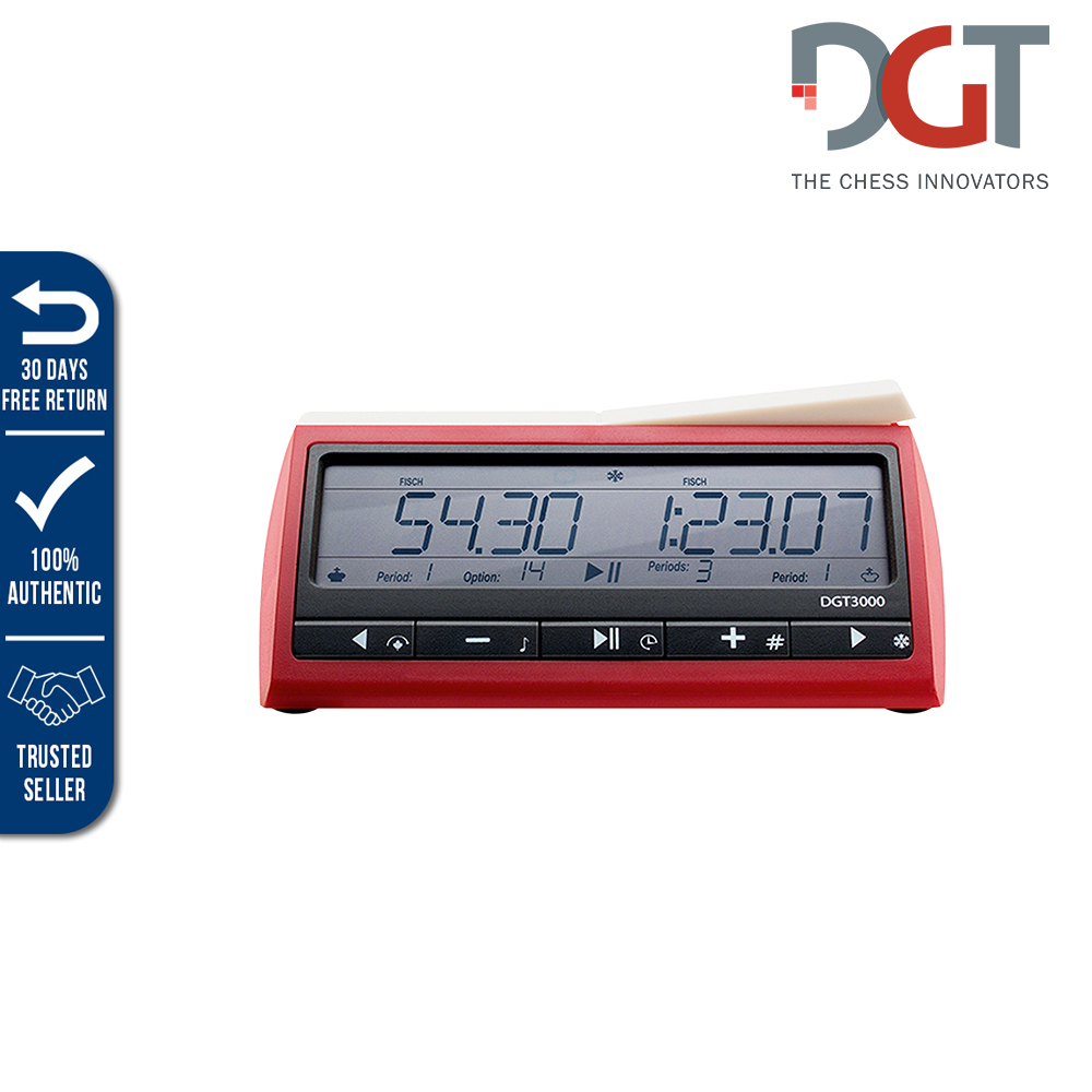 DGT Official FIDE Universal Chess Clock X 1 Pc (DGT3000) | Shopee ...