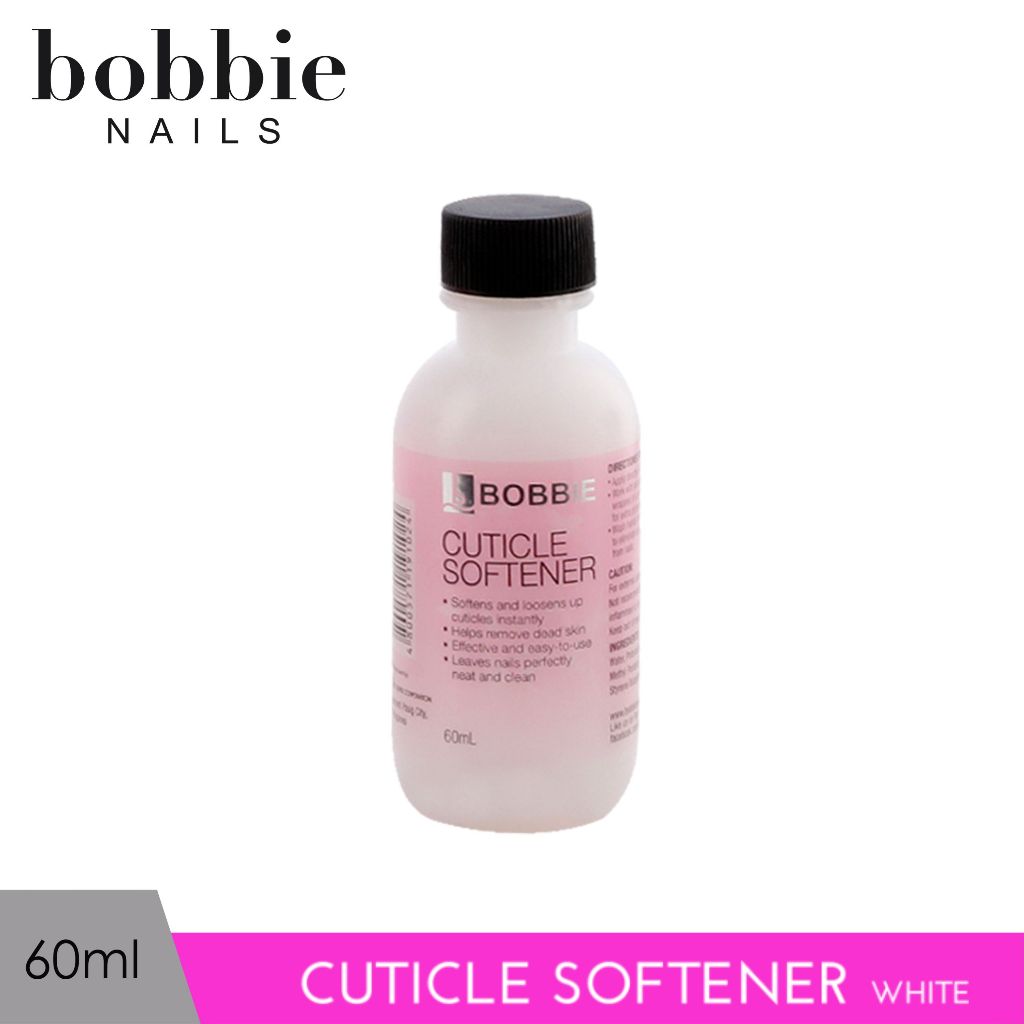 Bobbie Nails Cuticle Softener White 60ml | Shopee Philippines