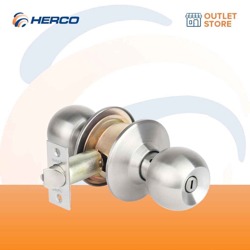 Yale VCA 5132 US5 Lockset Bathroom AB INV-NFM (Damage Packaging ...