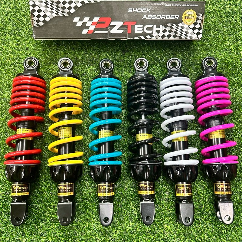 PZTECH P2-SERIES REAR SHOCK 300MM FOR CLICK/ BEAT /MIO SPORTY / M3 MIO ...