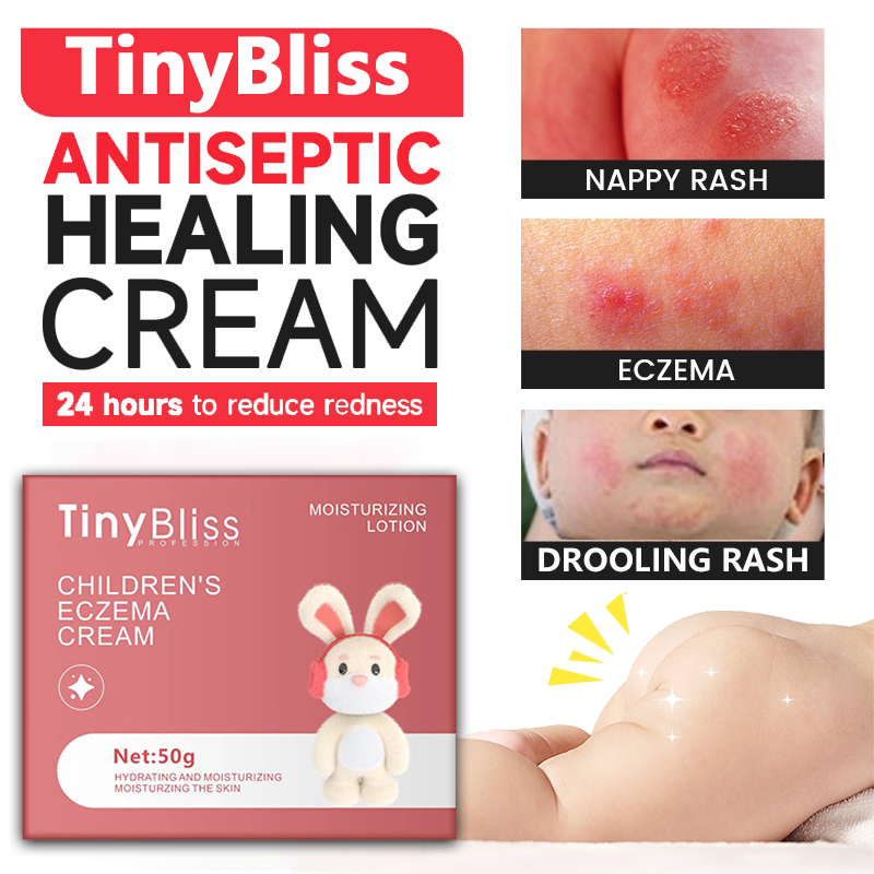 TinyBliss In a Rush - Diaper Rash Cream Eczema Cream 50G | Shopee ...