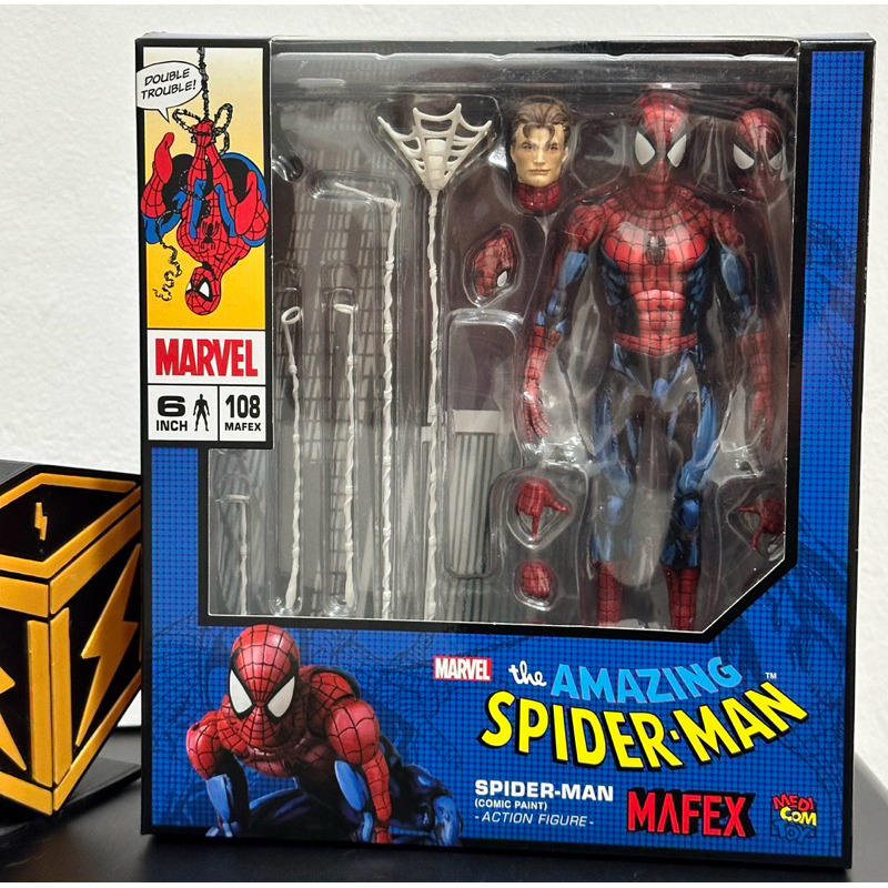 Spider-man Comic Paint Version Mafex No. 108 | Shopee Philippines