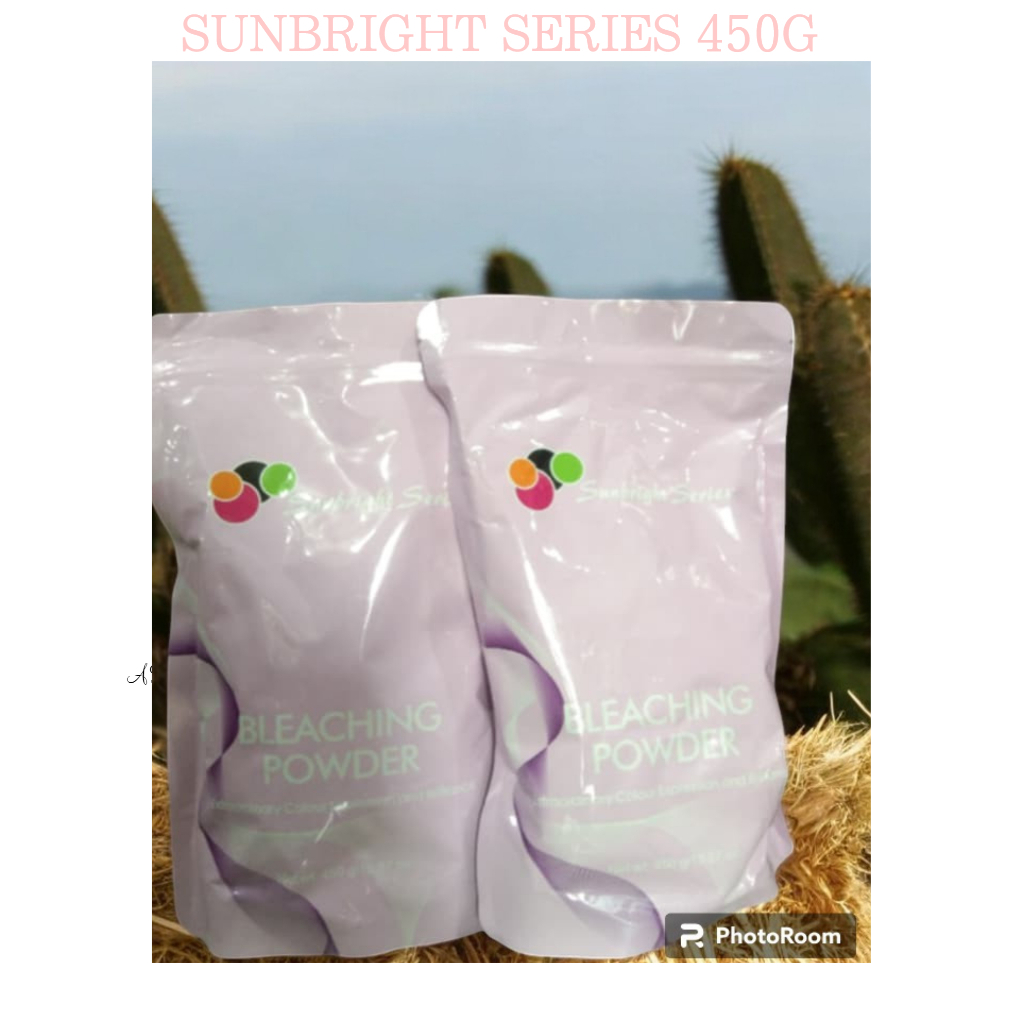 Sunbright Bleaching Powder 450g Hair Color Dye Brightner Color Fade Salon Use Bleach Powder 1PCS ...