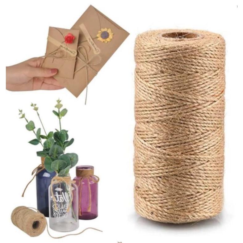 Jute String Twine rope 1 ply jute or abaca string burlap jute gift ...
