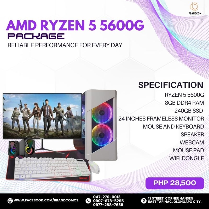 Ryzen 5 Computer Set | Shopee Philippines