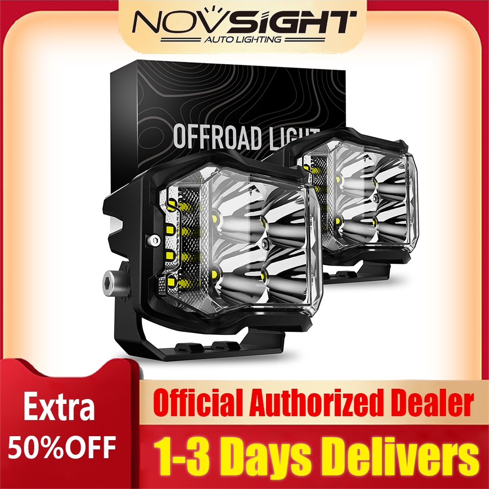 Novsight WL7 Laser Gun 92W 10800LM White For Jeepney Cars Driving Light ...
