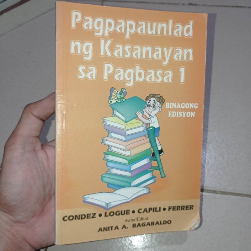 Pagpapaunlad ng Kasanayan sa Pagbasa 1 By: Anita Bagabaldo | Shopee ...