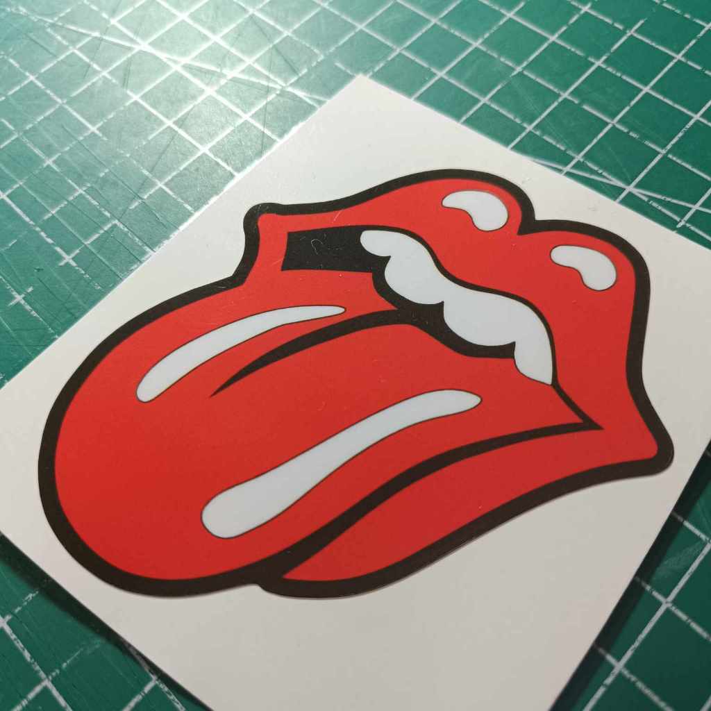 LIP AND TONGUE STICKER DECAL | Shopee Philippines