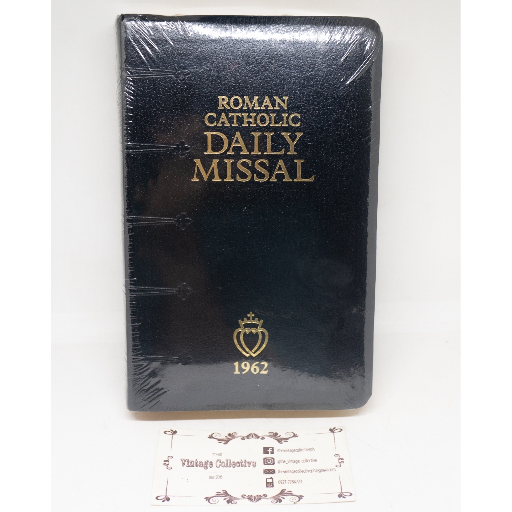 1962 Roman Catholic Daily Missal (Traditional Latin Mass/TLM/OLVC/SSPX/Tridentine Mass) - Brand ...