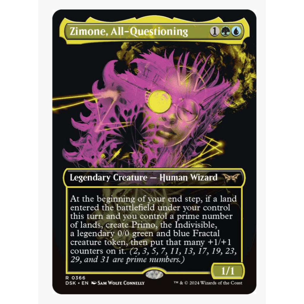 Zimone, All-Questioning (Showcase) - Duskmourn: House of Horror (DSK ...