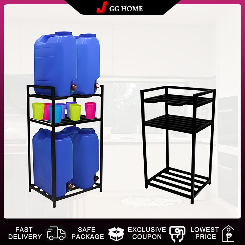 JGG Water Container Rack/Multi-Layer Water Tank Rack Water Gallon Rack ...