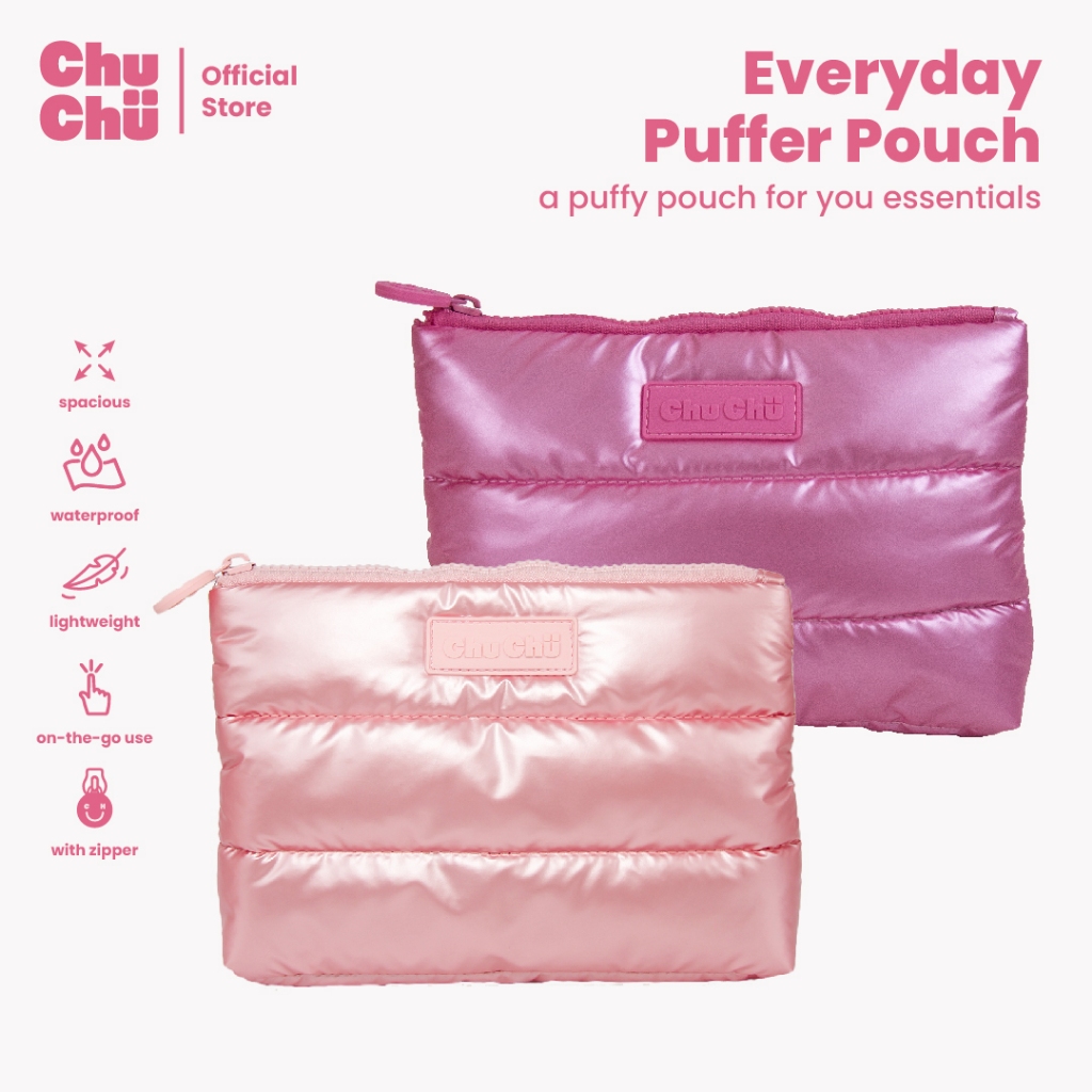 Chu Chu Beauty Everyday Puffer Pouch | Shopee Philippines