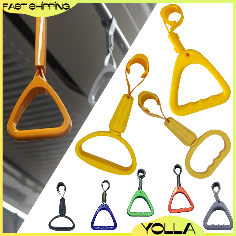 1PC Removable Triangle Bus Subway Interior Handle Pull Ring Triangle ...
