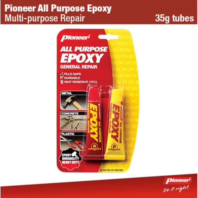 Pioneer All Purpose Epoxy 35G | Shopee Philippines