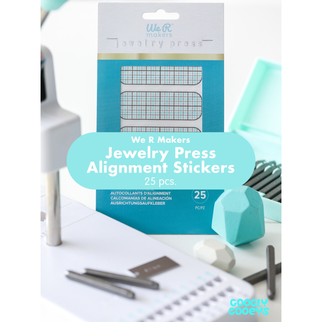 We R Makers Jewelry Press Alignment Sticker Pack (25 pcs) | Shopee ...