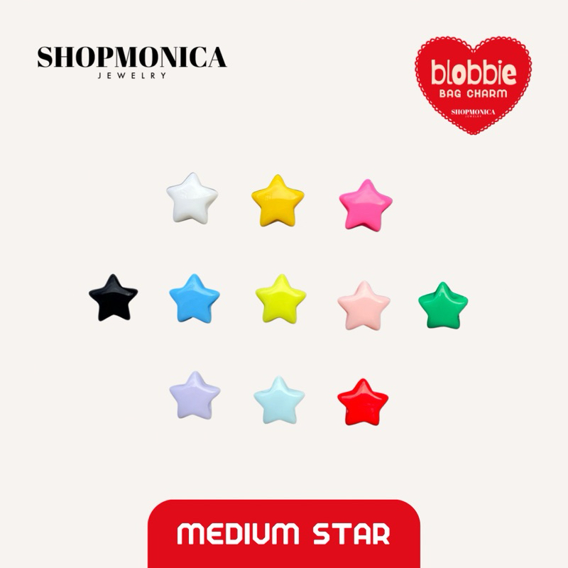 [SPACER Medium Star] STEP 2: Blobbie Bag Charm - Choose Your Charm ...
