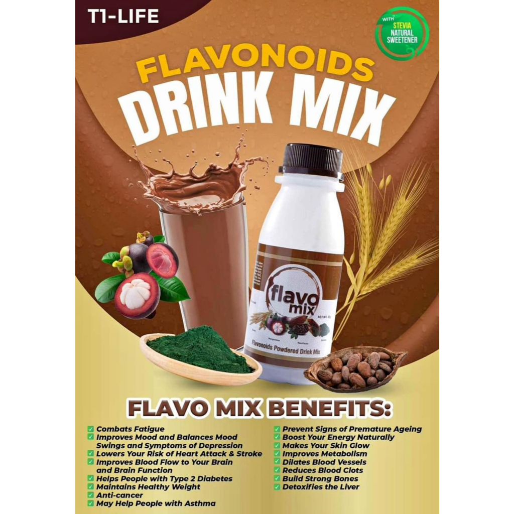 FLAVO MIX SUPERFOOD ORGANIC | FlavoMix | Barley, Mangosteen, Spirulina ...