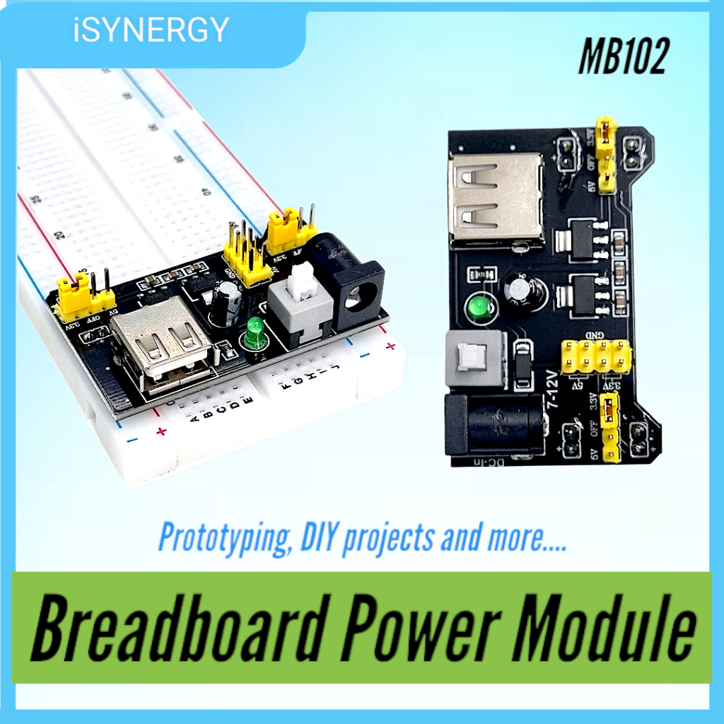 MB102 Breadboard Power Supply Module | Shopee Philippines