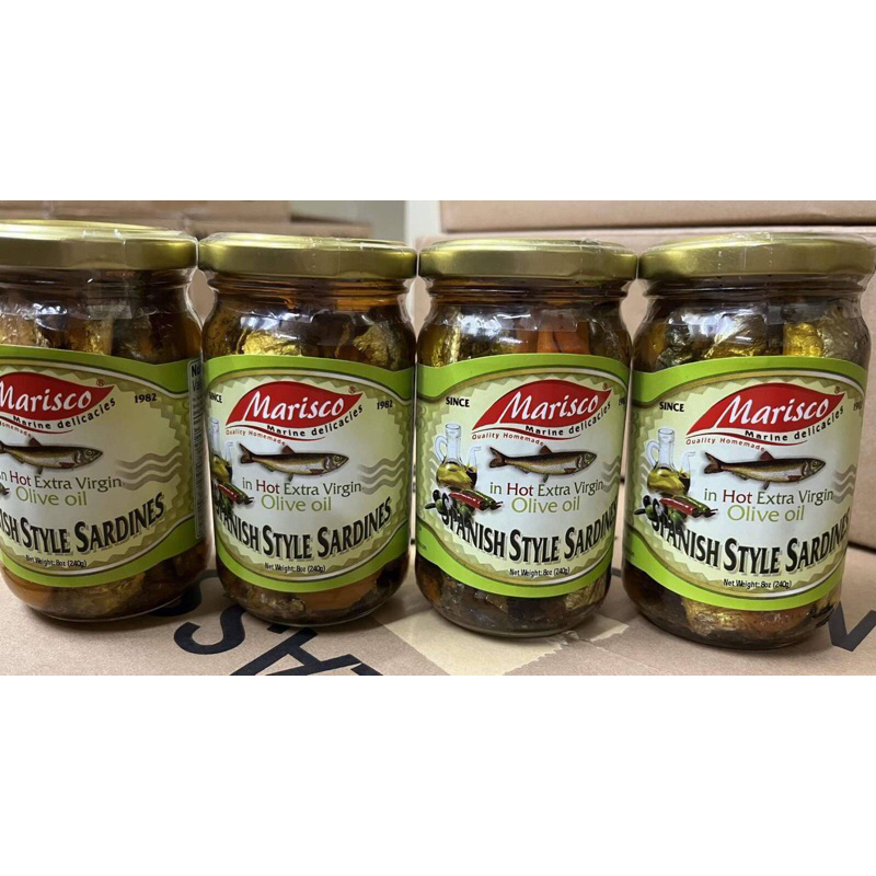 MARISCO Spanish Sardines Hot Extra Virgin Olive Oil | Shopee Philippines