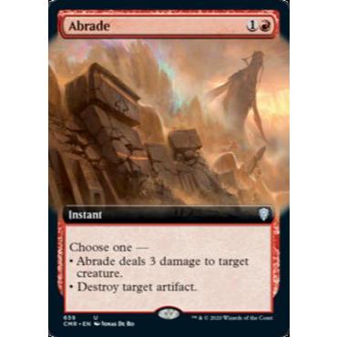 Abrade (Extended Art) - Commander Legends (CMR) | Shopee Philippines