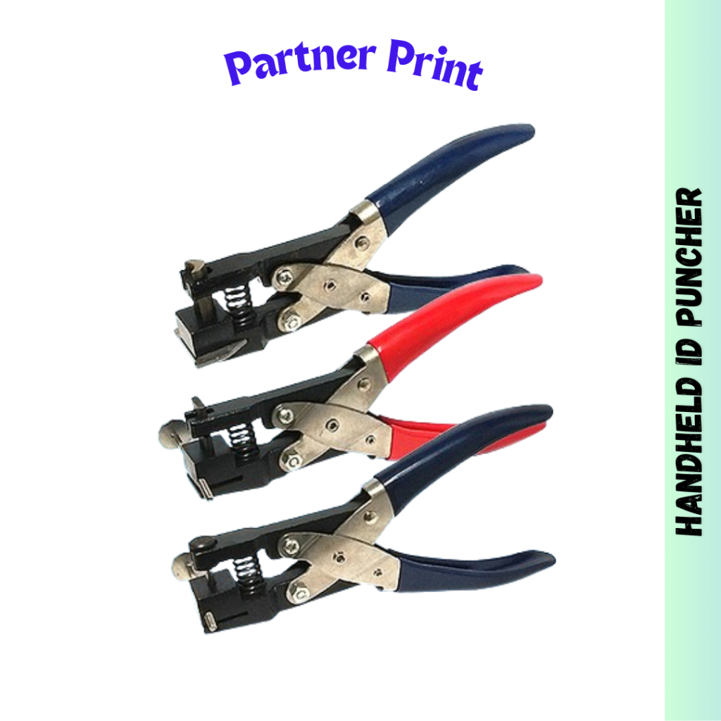Handheld ID Puncher Oblong, Circle, Corner (φ3mm // φ5mm) | Shopee ...