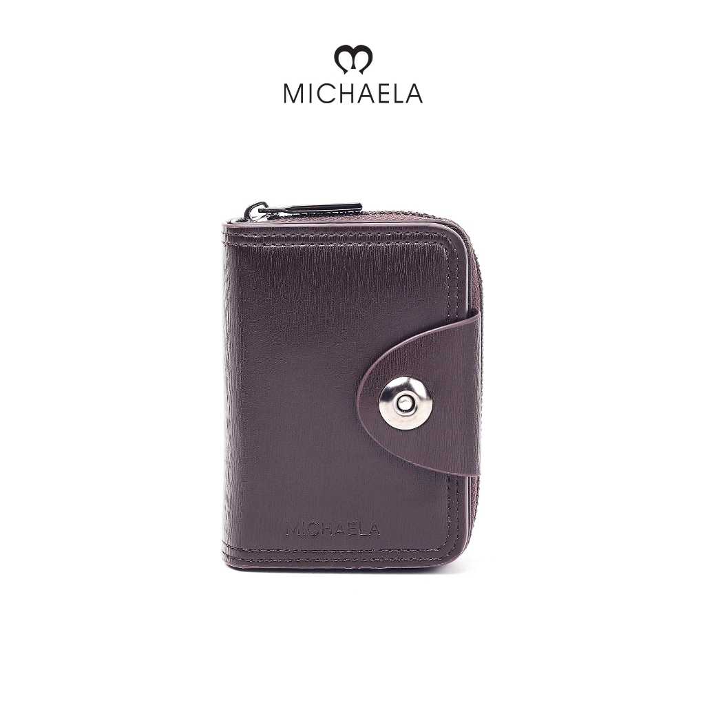 MICHAELA Minimalist Small Wallet with 18 Card Slots Fits 80 Cards ...