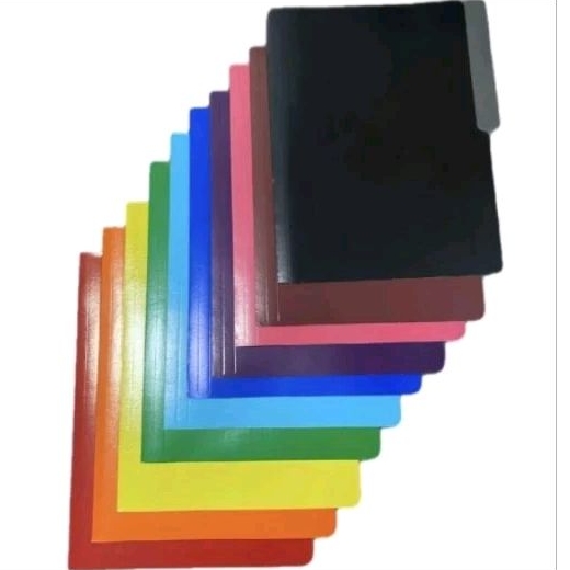 Colored File Folder Short & Long 10pcs (10 colors) | Shopee Philippines