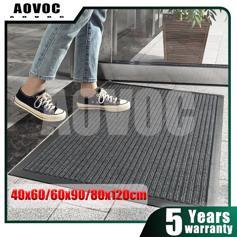 COD sale Entrance Outdoor Rub-Resistant Rubber Dust Removal Mat Water ...