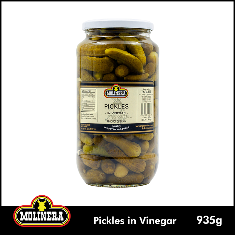 Molinera Pickles in Vinegar 935g | Shopee Philippines
