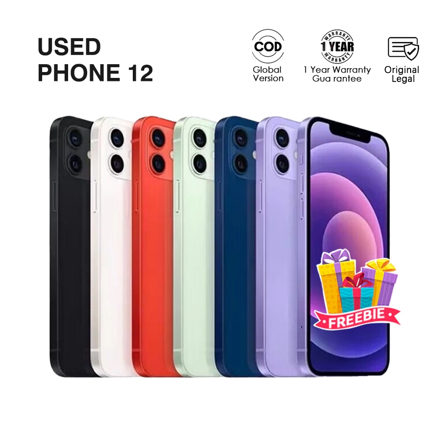 Phone12 Smartphone Factory Unlocked 12 64/128/256gb Original Used ...