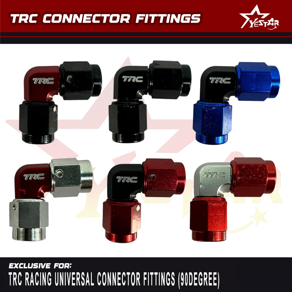Yestar Racing TRC UNIVERSAL CONNECTOR FITTINGS (90-degree) For Any ...
