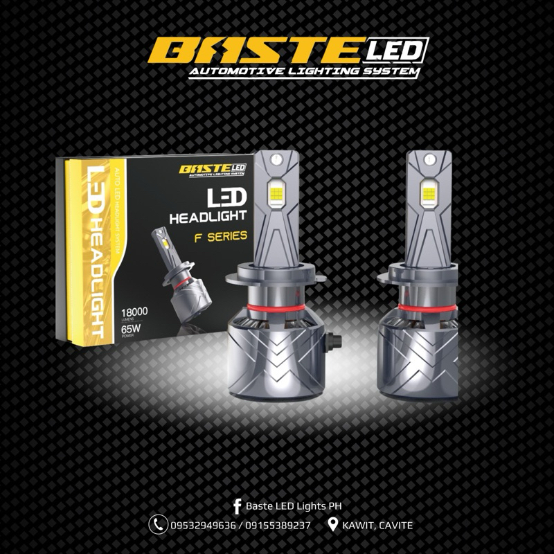 Baste LED F Series 18000LUMENS FAN TYPE (PAIR) | Shopee Philippines